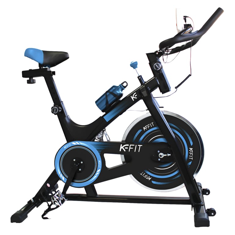 K FIT Bicicleta Spinning Strong PRO-FIT Blue | falabella.com