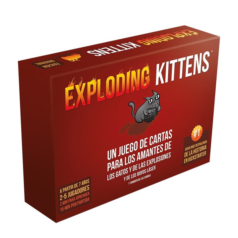 EXPLODING KITTENS Juego de Mesa - Exploding Kittens | falabella.com
