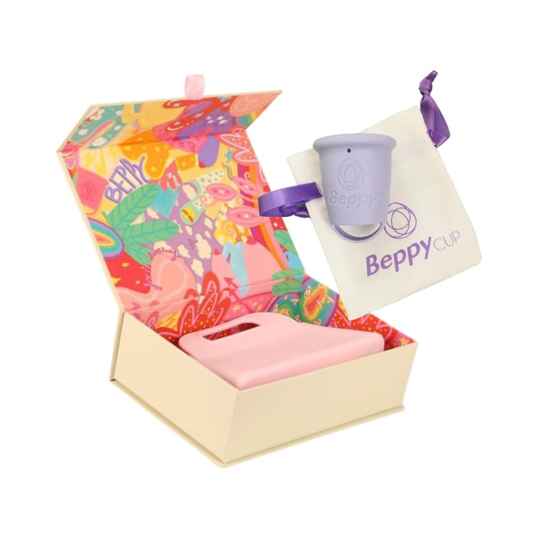 BEPPY COPA MENSTRUAL BEPPY LILA BOLSO LIMPIADOR BEPPY ROSADO | falabella.com