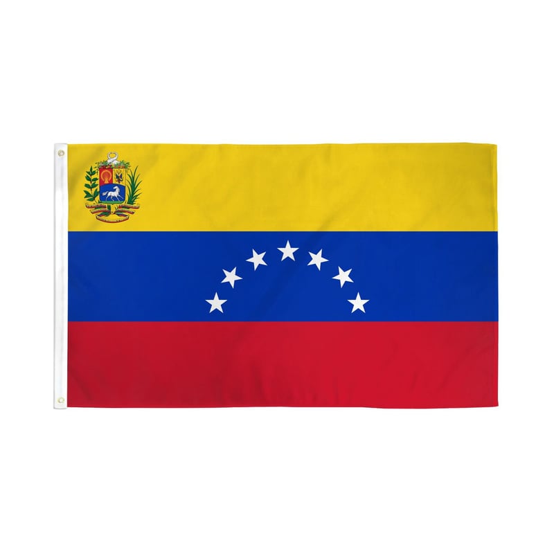 Bandera de Venezuela 7 estrellas de 150cm x 90cm | Sodimac Chile
