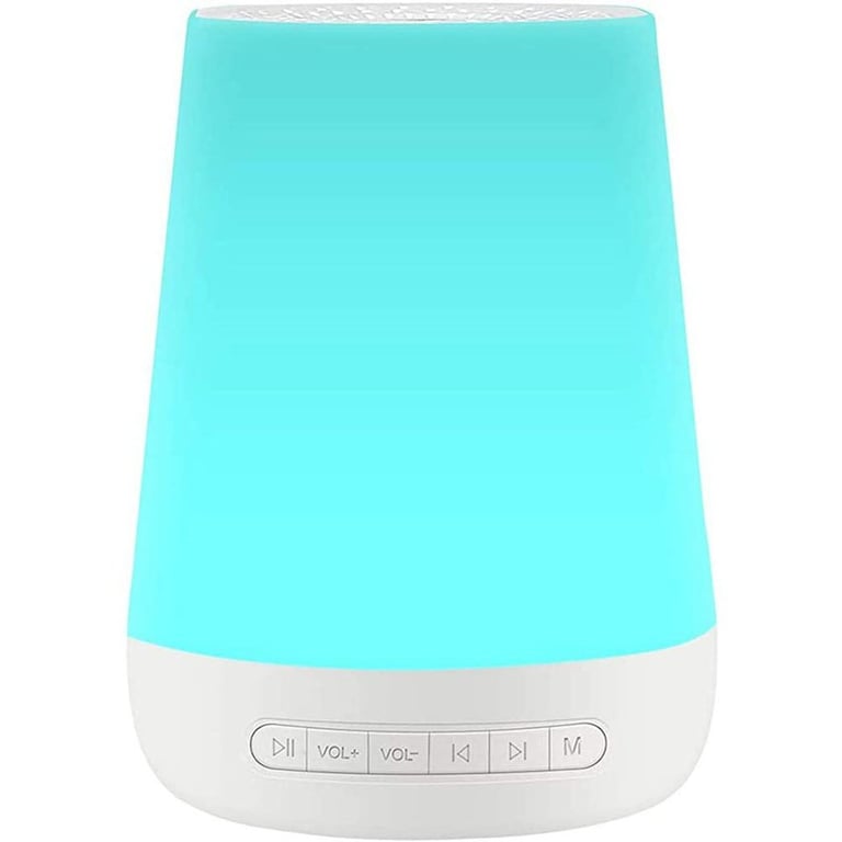 PUREPOWER Máquina de ruido blanco con 30 sonidos calmantes con luces ...