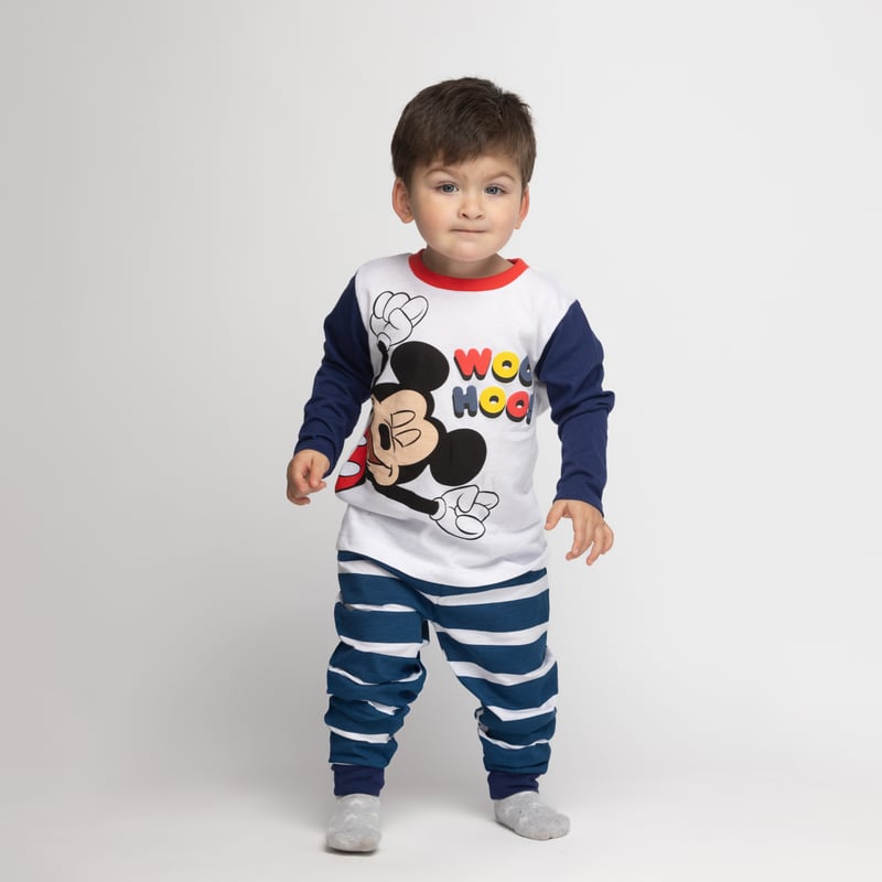 DISNEY Pijama Niño Mickey Woo Hoo Blanco Disney | falabella.com