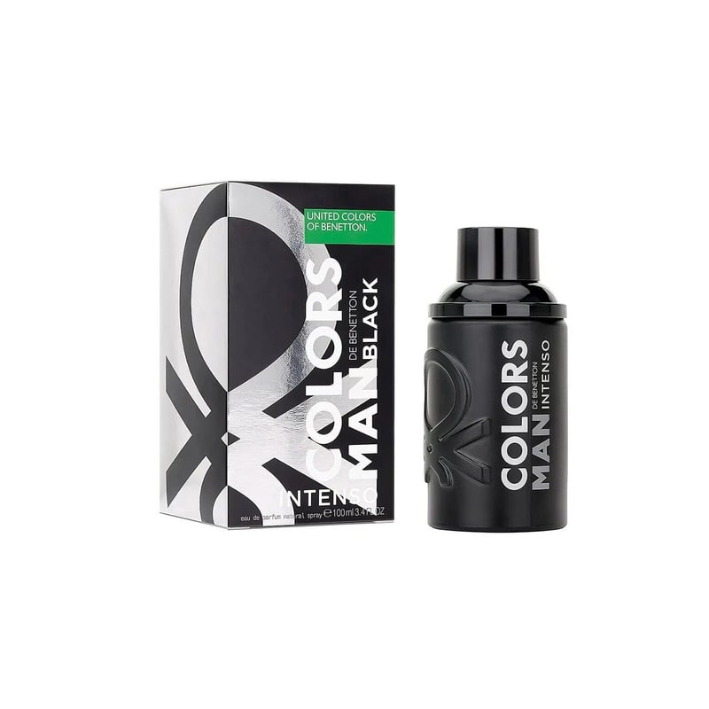 BENETTON COLORS MAN BLACK INTENSO EDP 100ML BENETTON | falabella.com