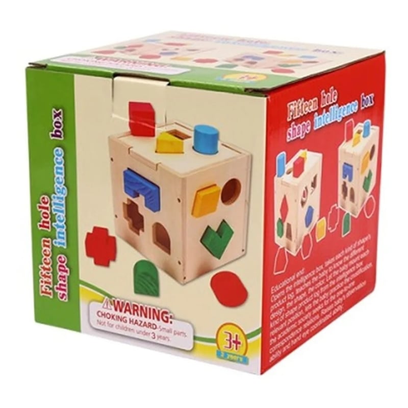 Juego De Madera Cubo Encaje | Sodimac - Falabella