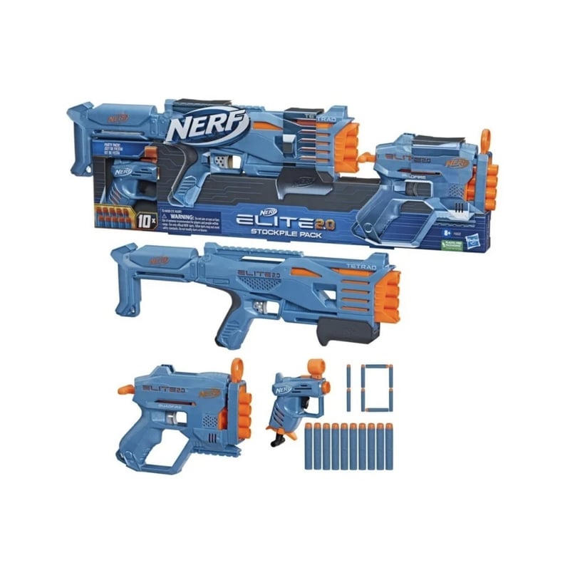 NERF Lanzador Nerf Elite 2.0 Stockpile Pack | falabella.com