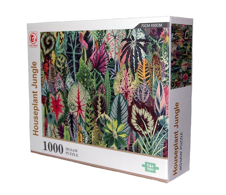 VARIOS Puzzle Rompecabeza 1000 piezas diseño Houseplant Jungle ...