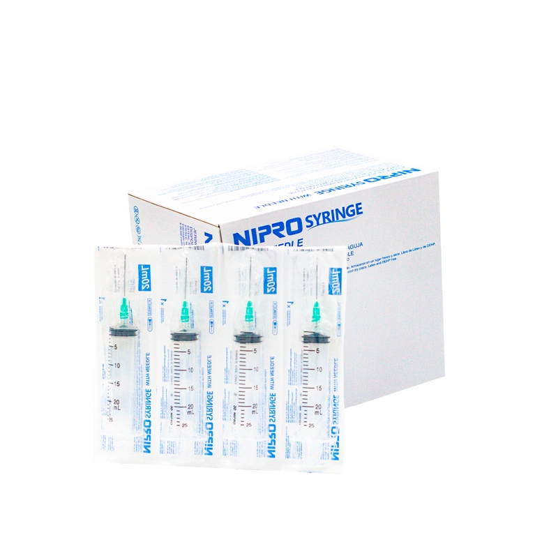 NIPRO Jeringa 20ml Luer Slip 21G x 1 12 x50un Nipro | falabella.com