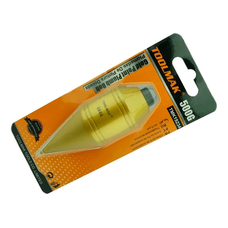 GENERICO Plomada Plomo Para Albañil 500gr Toolmak | falabella.com