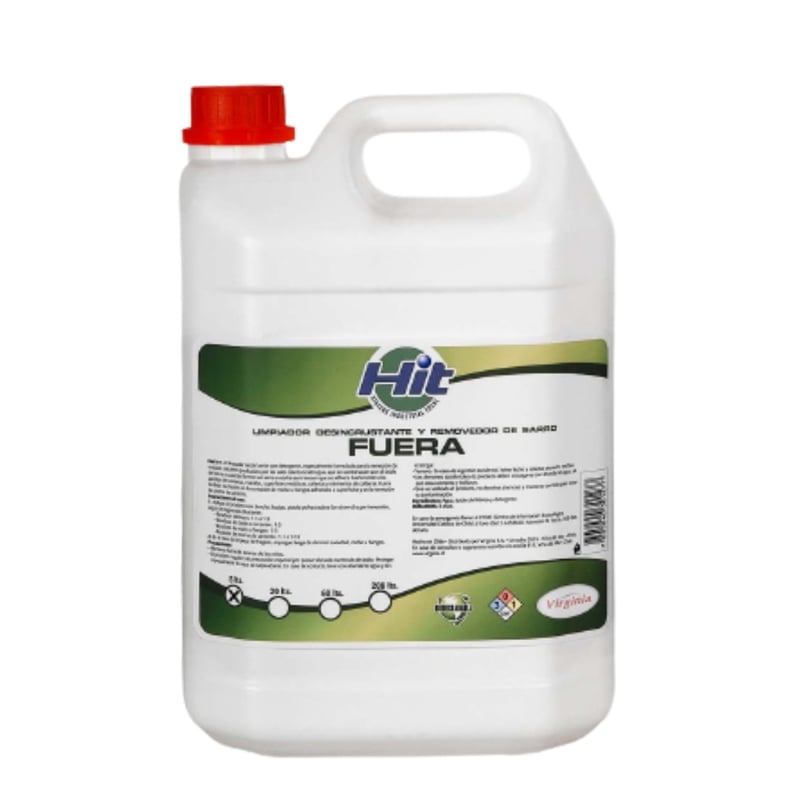 VIRGINIA Limpiador Desincrustante y Removedor de Sarro FUERA 5 Lts ...