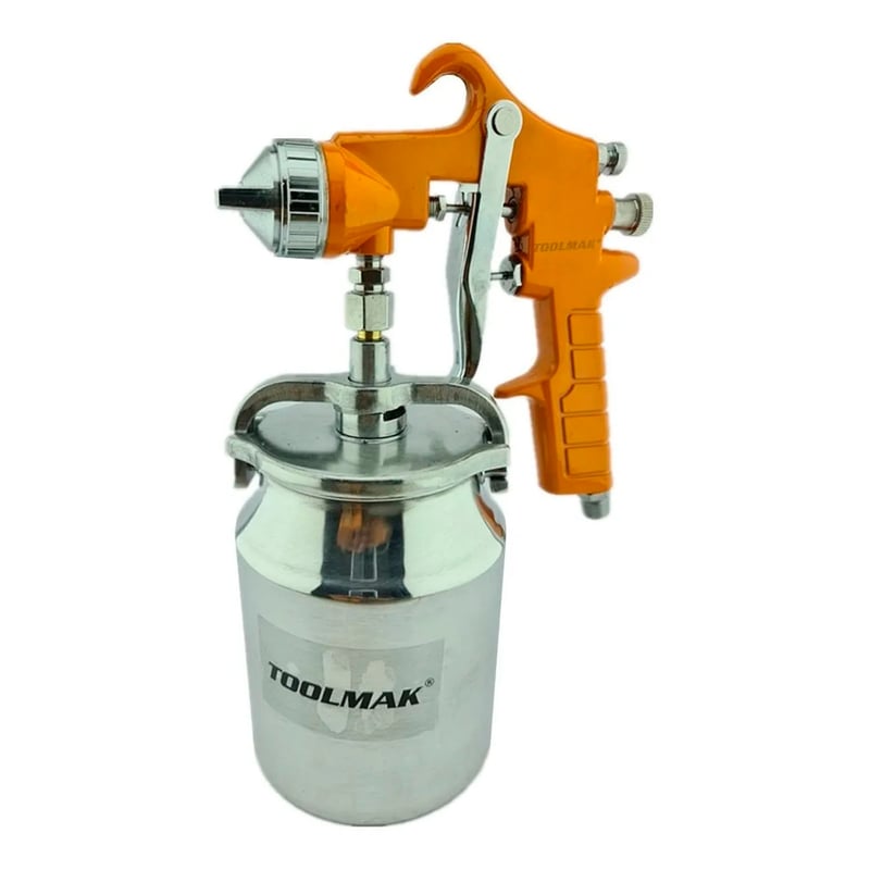 GENERICO Pistola Rociadora Pulverizacion De Pintura 20mm Toolmak ...