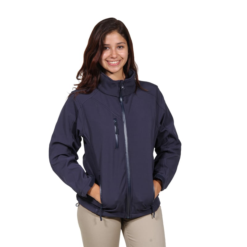 90 GRADOS Chaqueta Softshell Dama Azul Marina | falabella.com