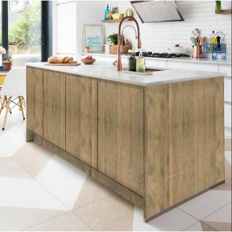 DEKOFIX Lámina Autoadhesiva Madera WOODS Roble Claro | falabella.com