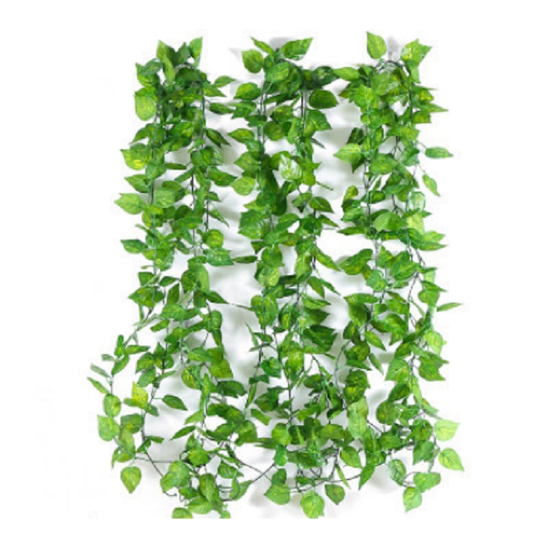 Pack 24 Tiras de Enredadera, Planta Artificial, 2 metros cada una ...