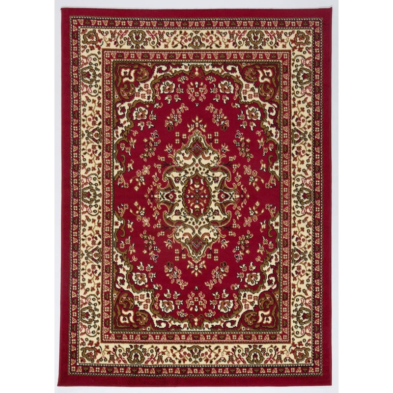 MODA ALFOMBRAS ALFOMBRA KASHAN KING ROJO 200 x 290 cm | falabella.com