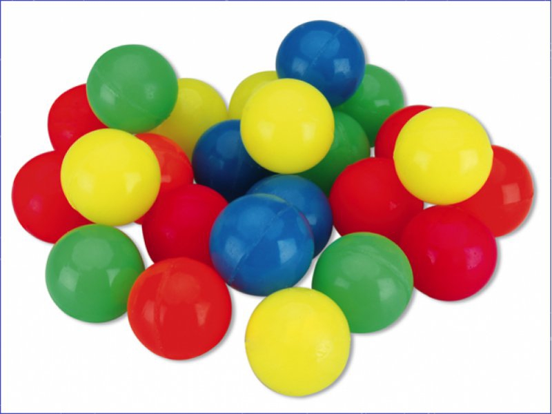 GENERICO Pack 100 Pelotas Plásticas Para Piscina Colores Surtidos ...