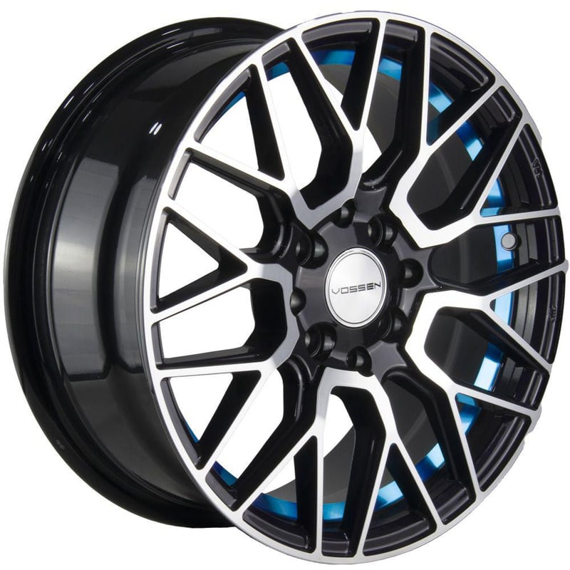 GENERICO VOSSEN 15X7 4X100 4X114 ET35 SILVER-BLACK(SET 4 LLANTAS ...