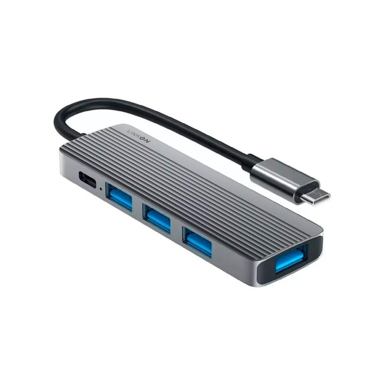 LINKON Hub Adaptador Usb Tipo C 5 En 1 Linkon Rj45 Para Mac Windows | falabella.com