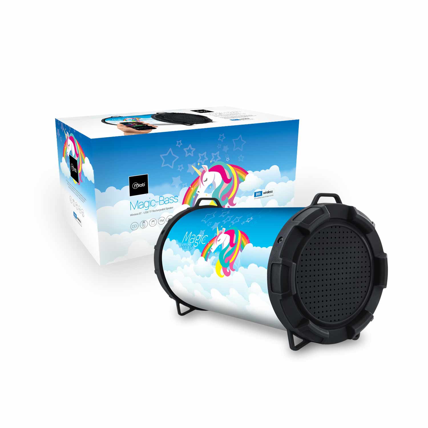 MLAB Parlante Mini Bazooka Bluetooth Magic Speaker TWS 8516 | falabella.com