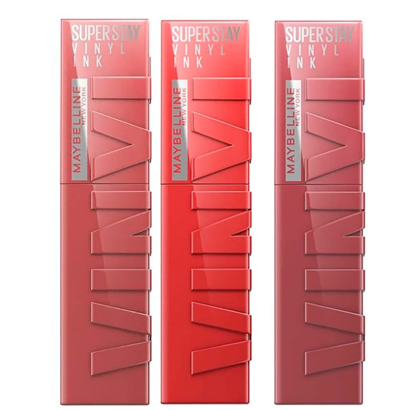 MAYBELLINE 3 Labiales Superstay Vinyl Ink Nudes Hasta 16H Maybelline ...