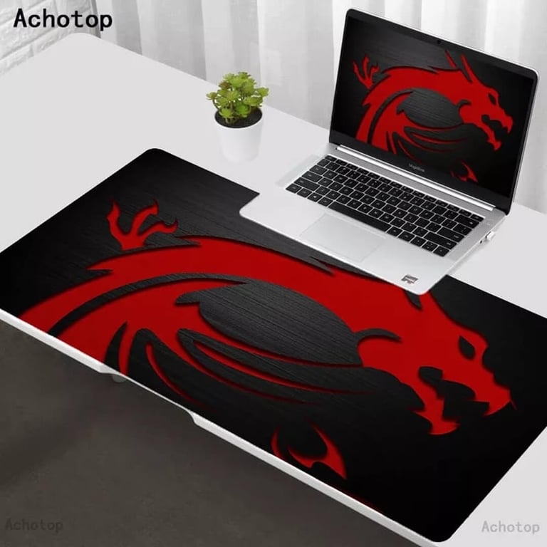 DEFF Mouse Pad Gamer 90x40cm Mousepad Xl Dragon Rojo Msi M64 ...