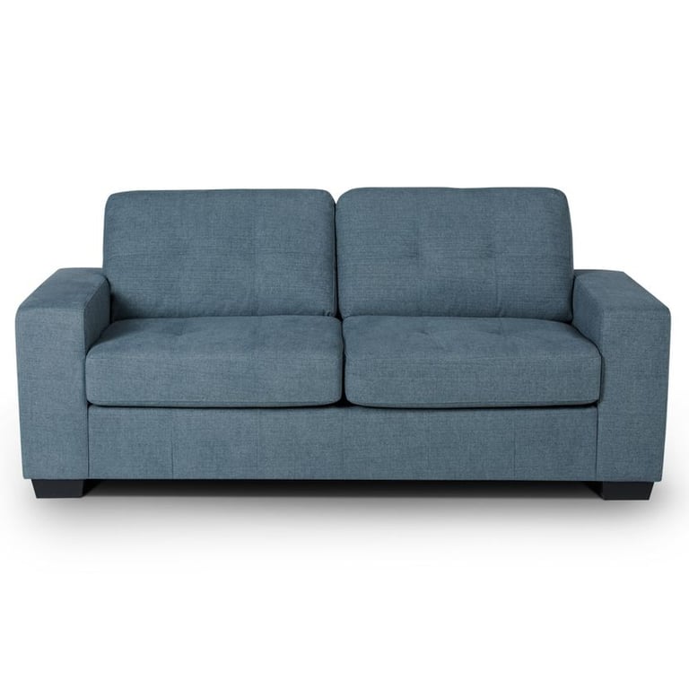 ROSEN Sofá Cama Dream 3 Cuerpos Tela Azul | falabella.com