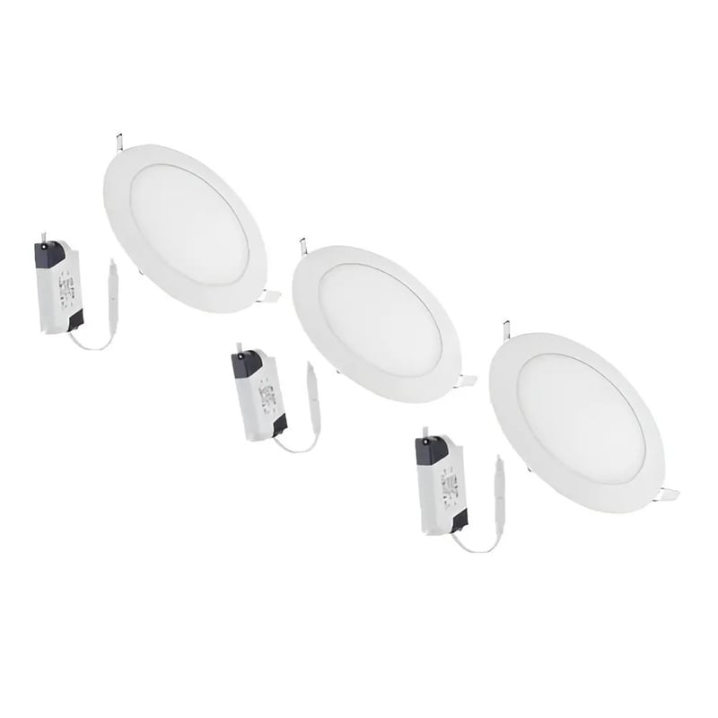 GENERICO X3 Foco Plafon Led Focos Embutidos Led Lamparas Techo 24w ...