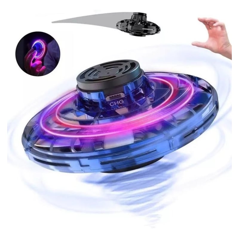 GENERICO Spiner Volador Fly Nova Mini Dron Fidget Luces Juguete Niño ...