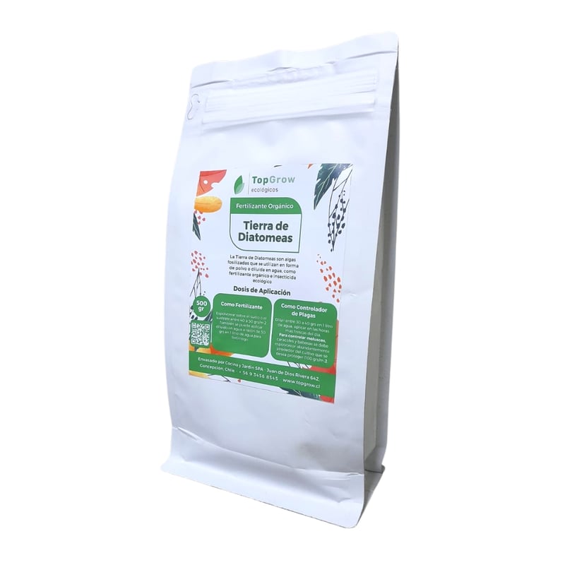 GENERICO Tierra Diatomeas Fertilizante Insecticida ecológico - 500gr ...