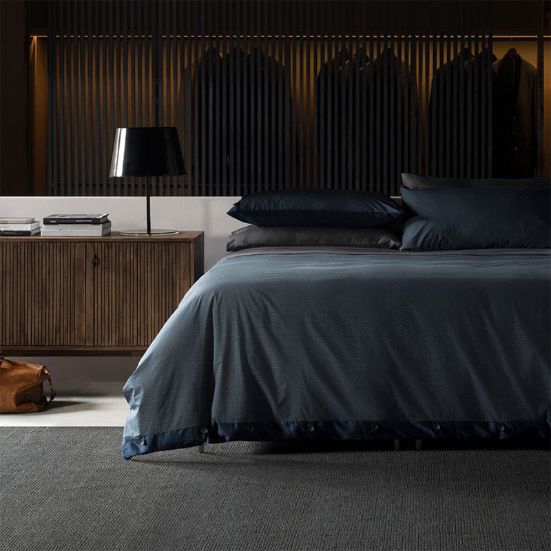 ROSEN Funda Plumón Rosen Algodón Sergio Arias Print S.King Navy | falabella.com