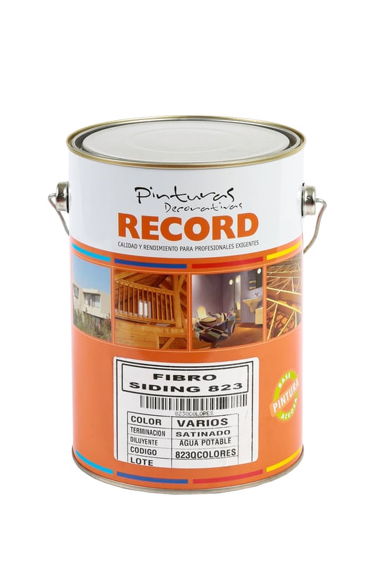 RECORD PINTURA SELLADOR COLOR ALERCE FIBROSIDING SATINADO 823 GALON 3 ...