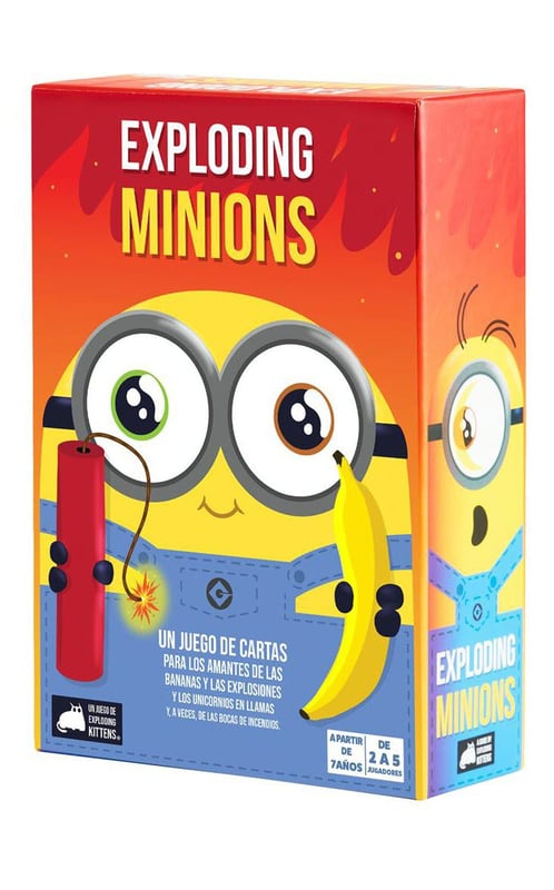 EXPLODING KITTENS Juego de Mesa Exploding Minions | falabella.com