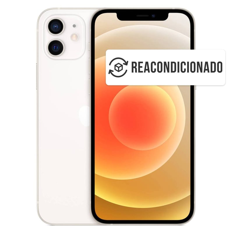 APPLE iPhone 12 64 GB White Reacondicionado | falabella.com