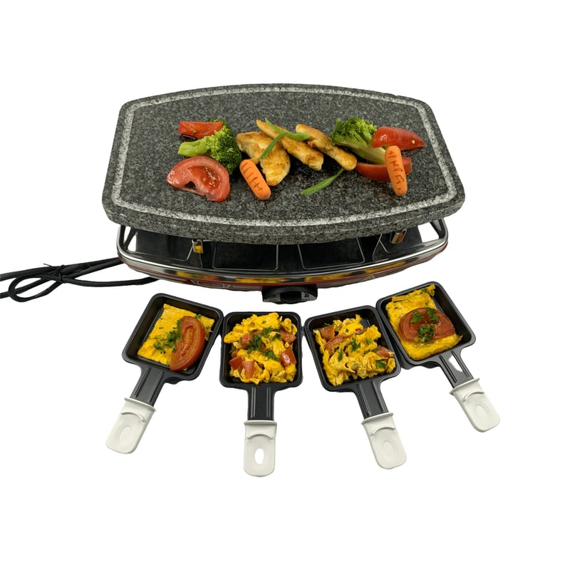 SOCOTRA Raclette Grill 200 cocina eléctrica granito 8 personas ...