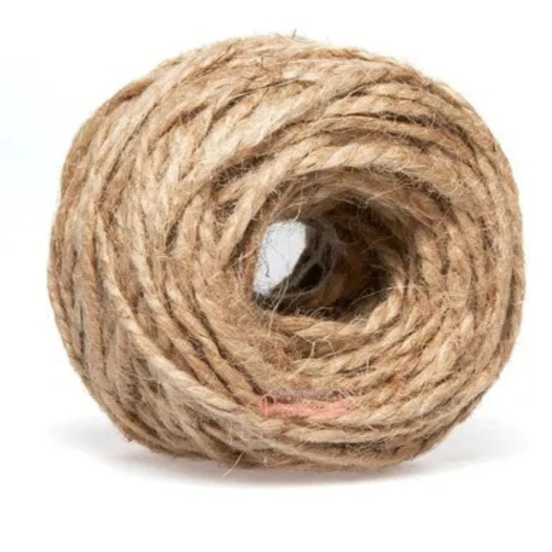 GENERICO Hilo De Cañamo De Yute (30 Mts 1,5 Mm) biodegradable ...