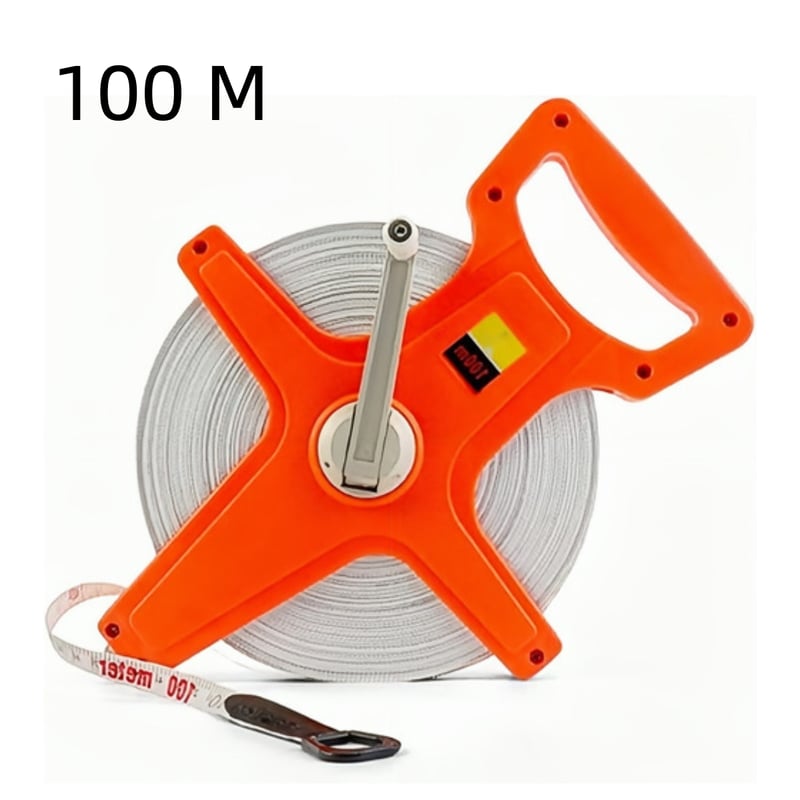 MUNDO MAGIA Cinta Metrica 100 Metros Para Medir Con Manilla | falabella.com