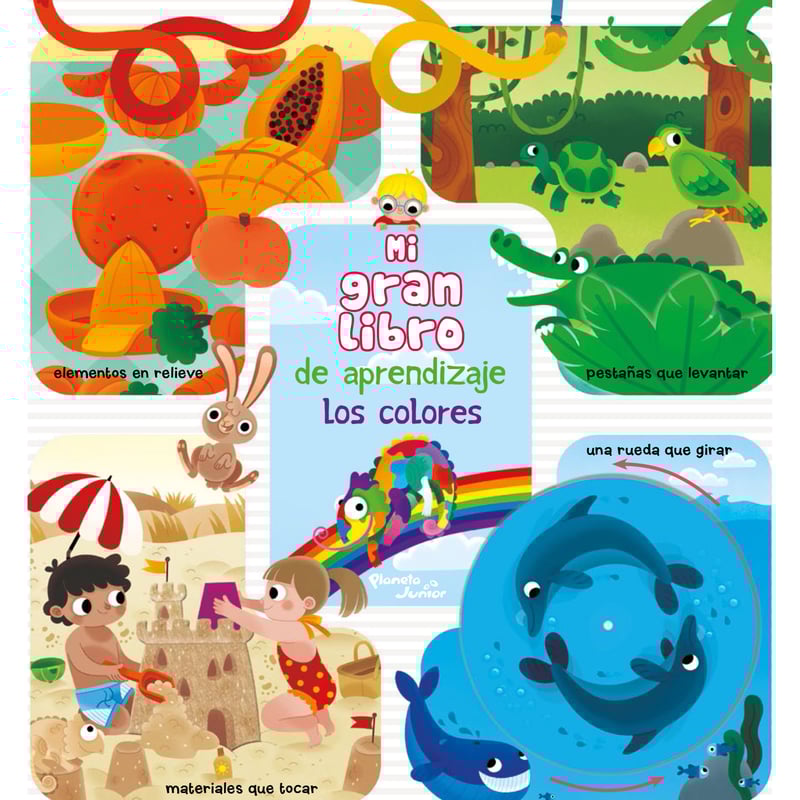 PLANETA JUNIOR Mi Gran Libro De Aprendizaje Los Colores | falabella.com