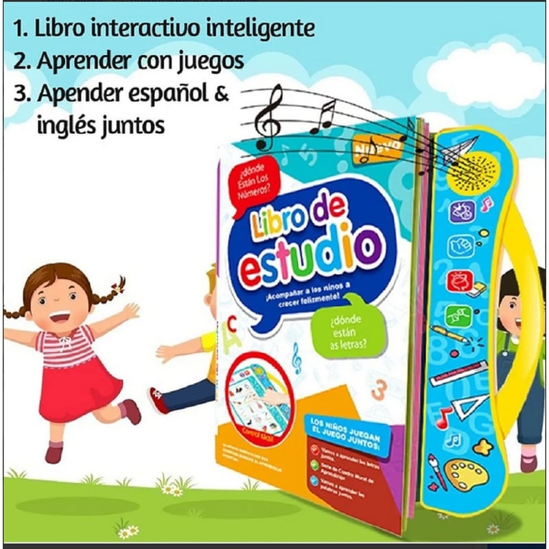 GENERICO Libro De Aprendizaje Interactivo Para Niños Unisex | falabella.com