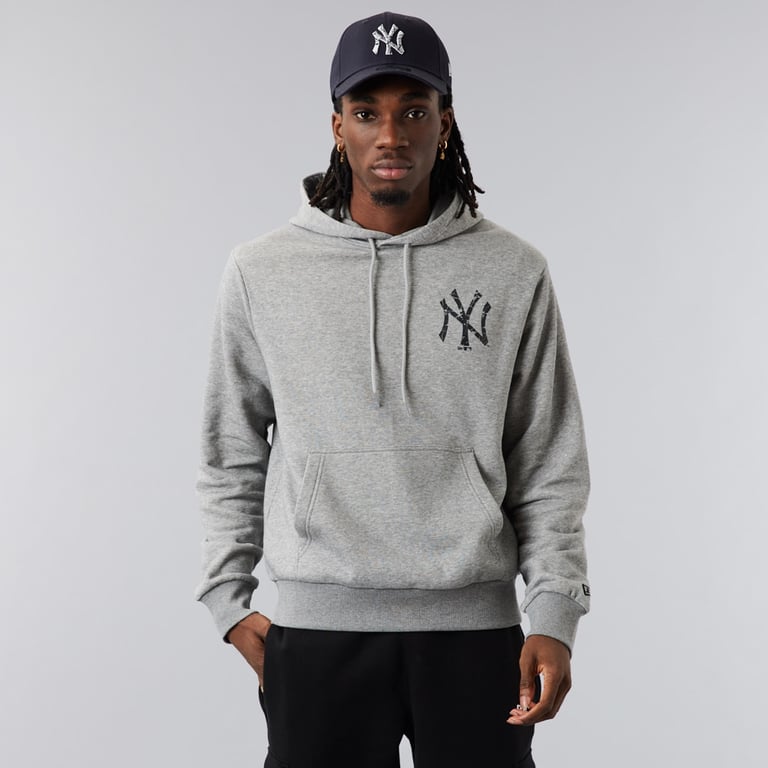 NEW ERA Polerón New York Yankees MLB Polera Gris | falabella.com
