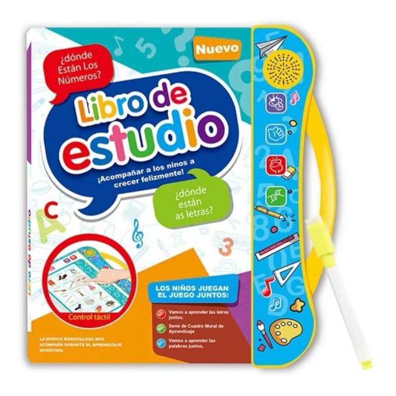 LIBROSLIBRES Libro interactivo Bilingüe Aprendizaje para Niños ...