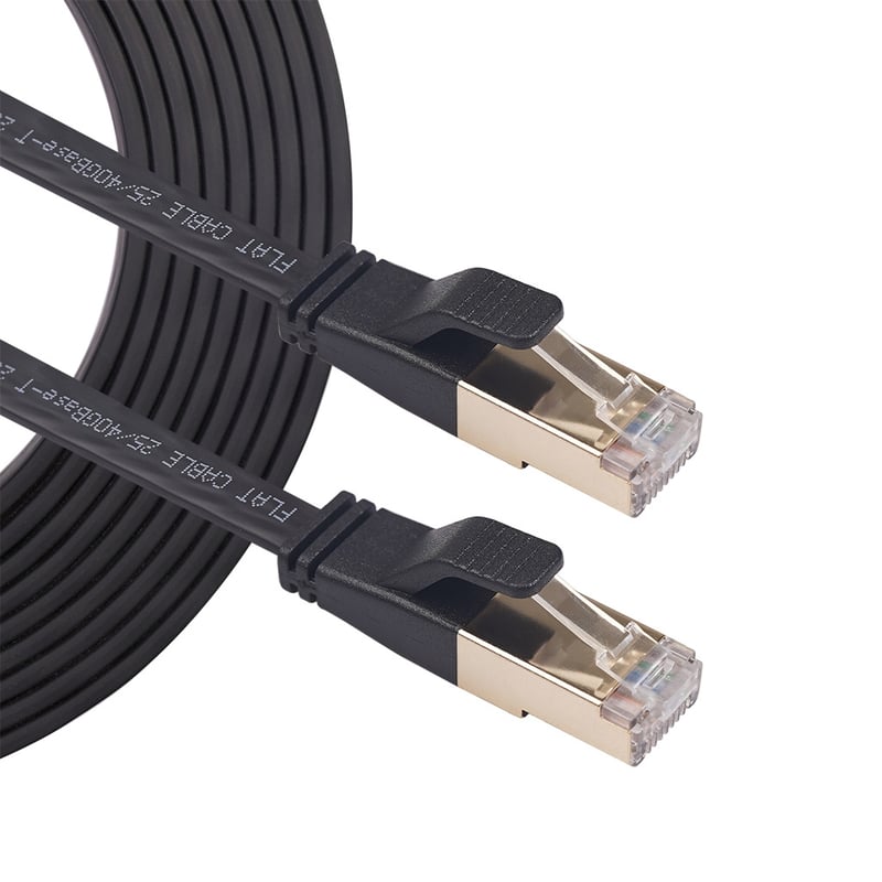 KUANGYE Cable Red Plano Categoria 8 Cat8 Rj45 Ethernet 5m 40gbps ...