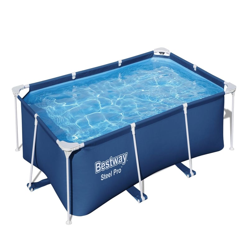 BESTWAY Piscina Bestway Rectangular Steel Pro 2.59MX1.70MX61Cm Azul ...