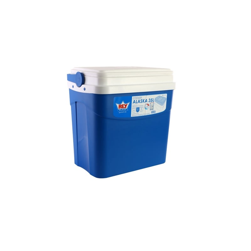 REYPLAST Cooler Nevera Cava Hielera Portátil 35 Litros Azul | falabella.com