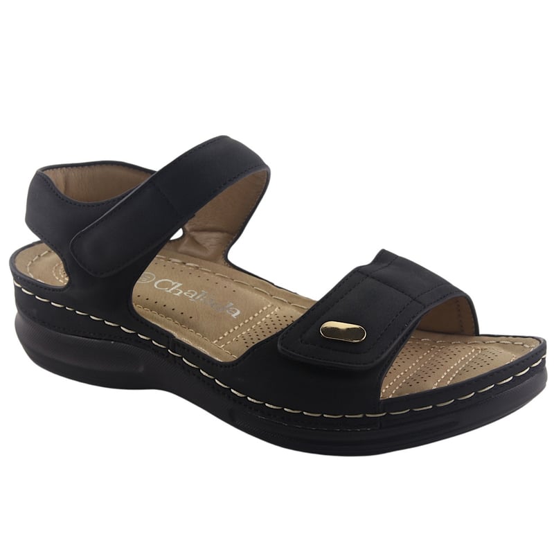 CHALADA Sandalia Mujer Negro Comfort Chalada Kon-15 | falabella.com