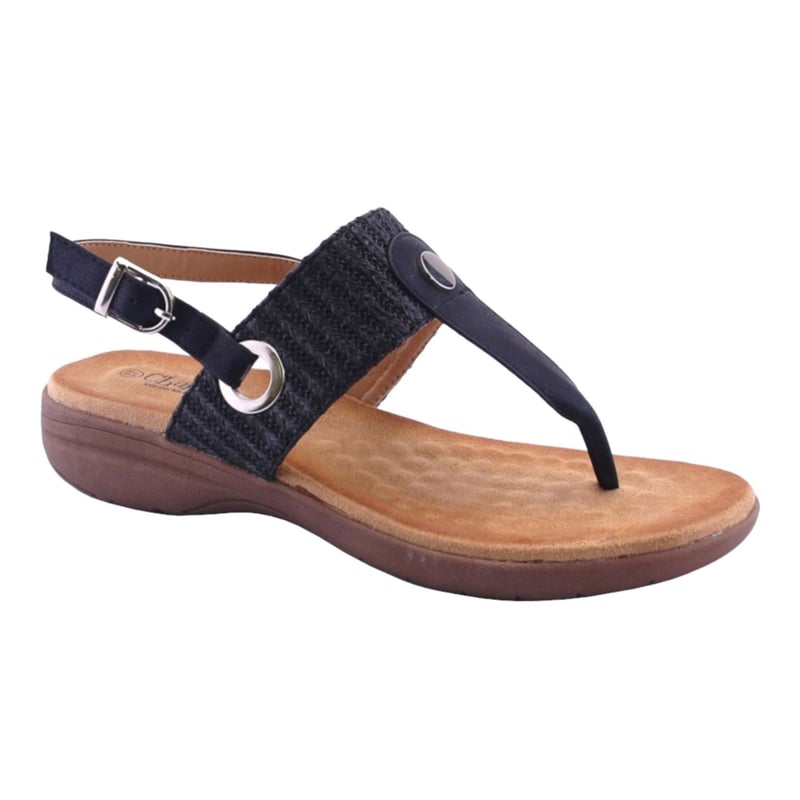 CHALADA Sandalia Mujer Negro Moda Chalada Gigo-4 | falabella.com