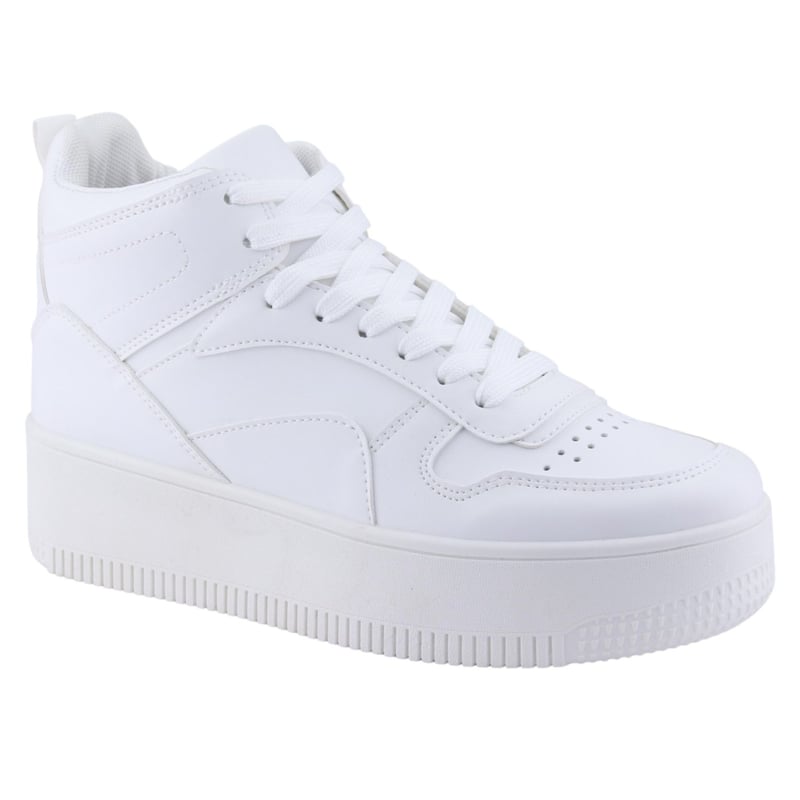 CHALADA Zapatillas Mujer Blanco Plataforma Chalada Metta-8 | falabella.com
