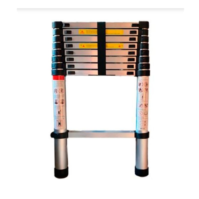 COOFIX Escalera de aluminio Telescópica Simple De 2.6 M | falabella.com