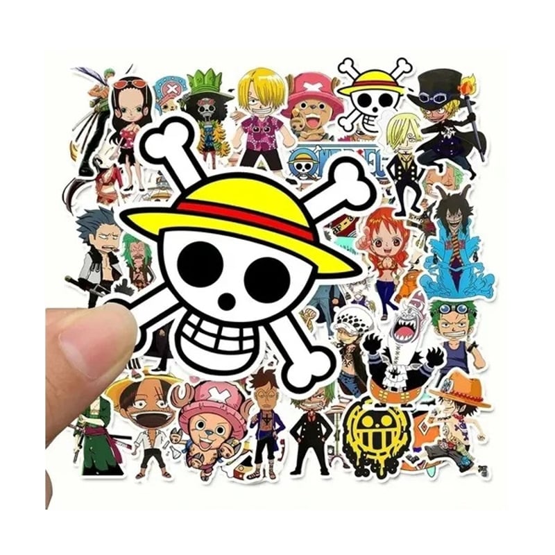 GENERICO 50 Stickers One Pice - Etiquetas Autoadhesivas | falabella.com