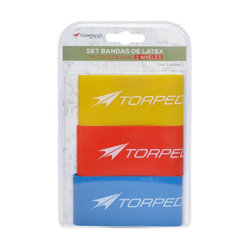 TORPEDO SET BANDAS RESISTENCIA TORPEDO CIRCULAR 3 NIVELES | falabella.com