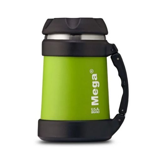 MEGA Termo de Comida 500 ML MegaPower Recipiente Verde con Asa ...