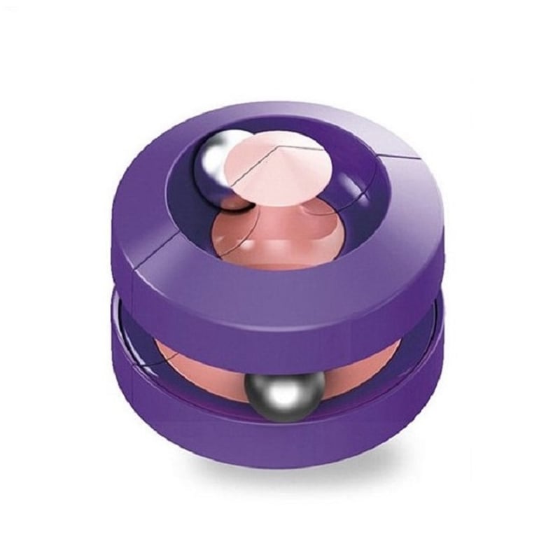 PANGUI TOYS Juguete Antiestrés Bead Orbit Fidget Toy Color Morado ...